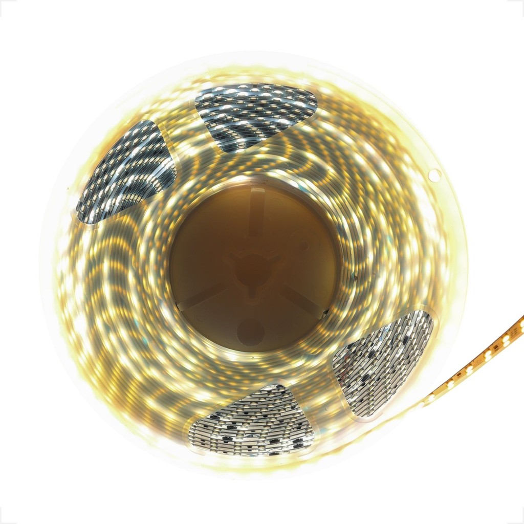 Fita Led 10W 2835 120 leds 8MM 10M IP20 110V APOLLO | Shopee Brasil