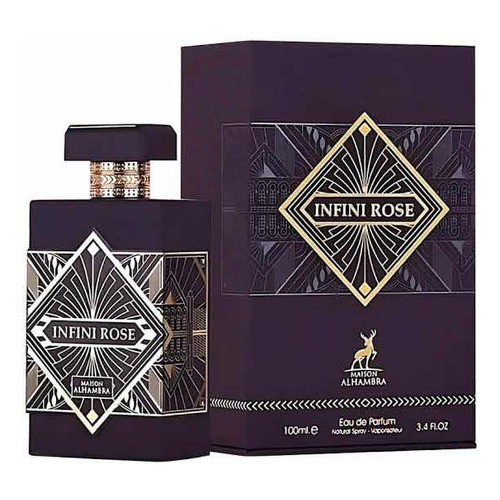 Perfume Infini Rose Maison Alhambra 100ml EDP | Shopee Brasil