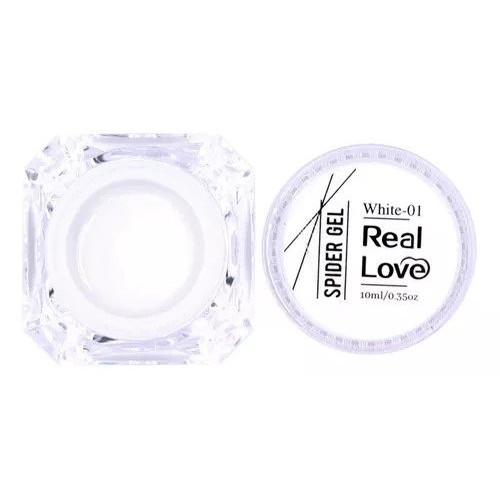 Spider Gel Teia de Aranha 10ml Cor White-01 - Real Love | Shopee Brasil