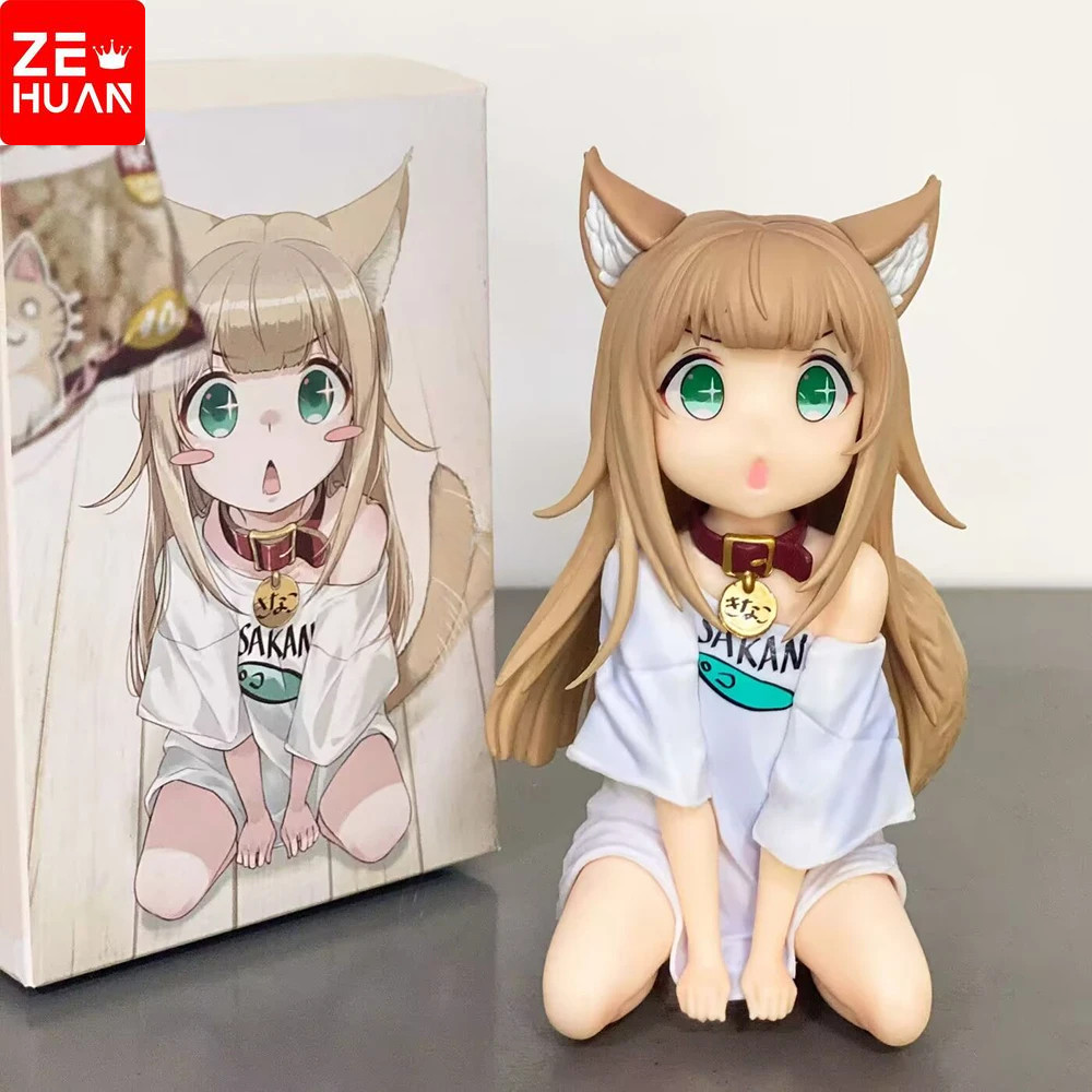 11cm Meu Gato É Uma Menina Kawaii Anime PVC Action Figure action figure ...