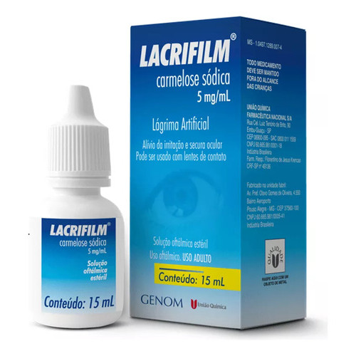Lacrifilm 5mg/ml Col 15ml | Shopee Brasil