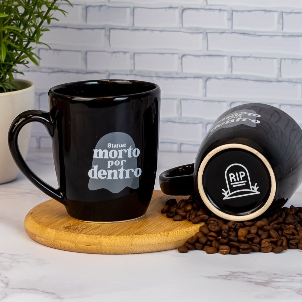 Kit 2 Canecas Morto por Dentro | Shopee Brasil