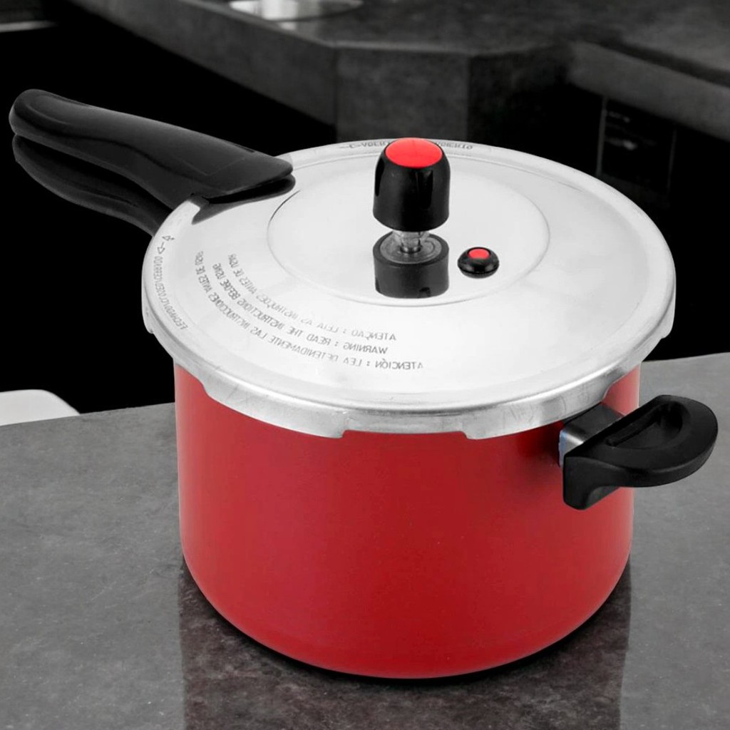Panela Pressão 4,5l Antiaderente Fechamento Externo Premium | Shopee Brasil