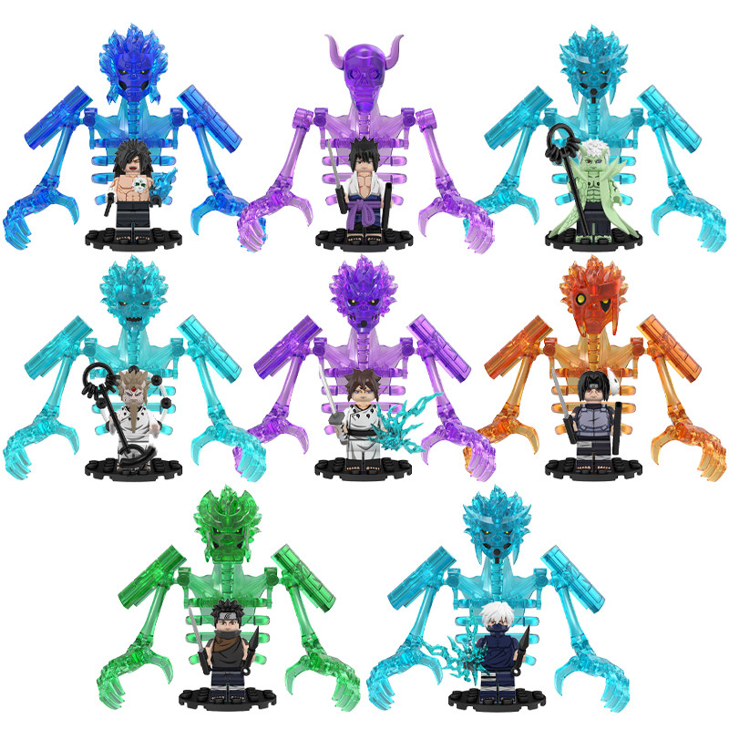 Blocos de Construção Compatíveis Lego Anime Konoha Ninja Susanoo ...