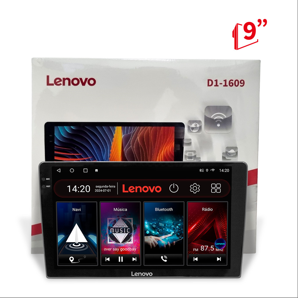 CENTRAL MULTIMIDIA UNIVERSAL 9" LENOVO OCTACORE 6GB+128GB TOPPAL PRO 2K ...