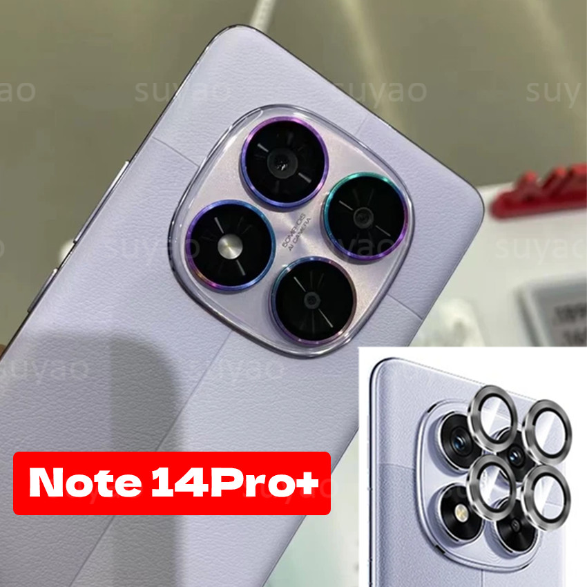 Para Redmi Note 14 Pro 13 5G 4G 2025 Eagle Eye Filme De Lente De Câmera HD Curvo Note14 ...