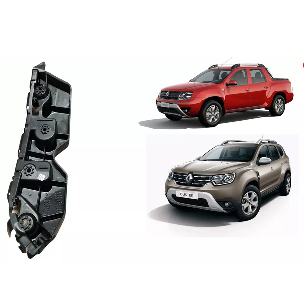 Guia Suporte Parachoque Dianteiro Esquerdo Original Renault Duster 2012 ...