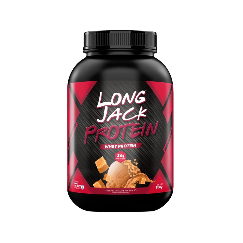 Whey Long Jack Protein 900g | Shopee Brasil