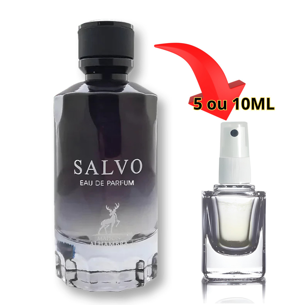 Salvo Maison Alhambra Eau de Parfum Masculino 5 ou 10ml | Shopee Brasil