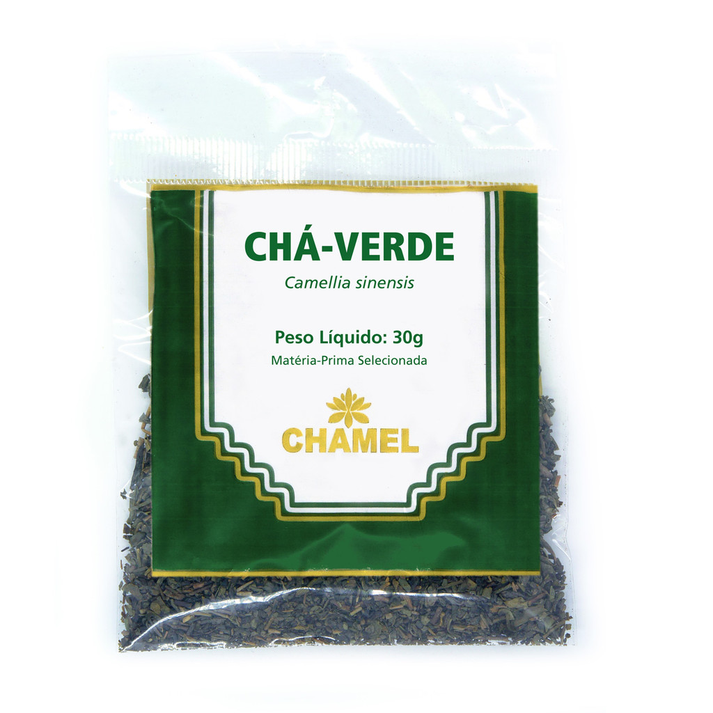 Pacote Cha Verde Folhas 30g. | Shopee Brasil