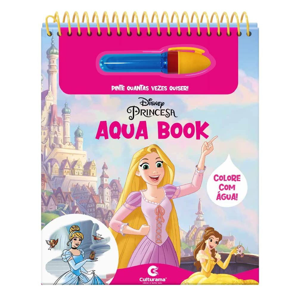 AQUA BOOK PREMIUM - PRINCESAS | Shopee Brasil