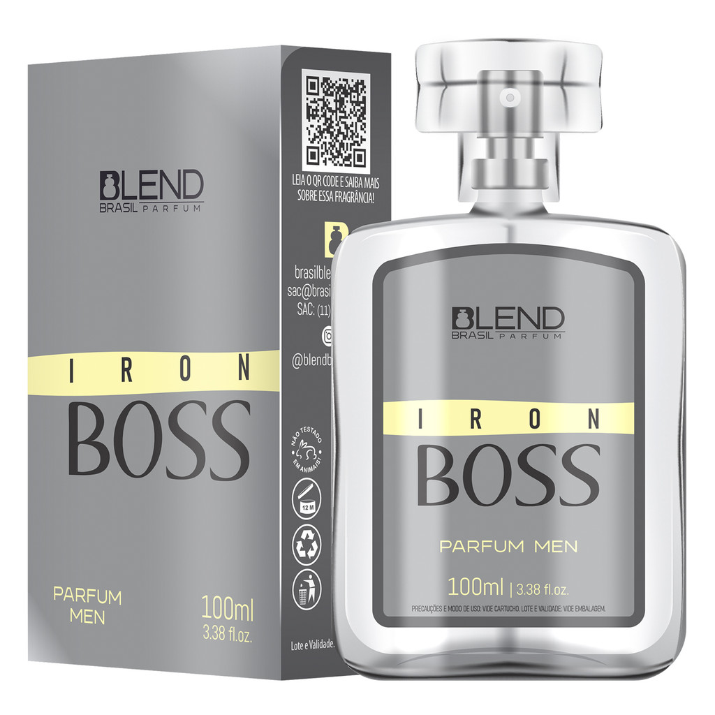Perfume Blend Iron Boss 100ml | Shopee Brasil