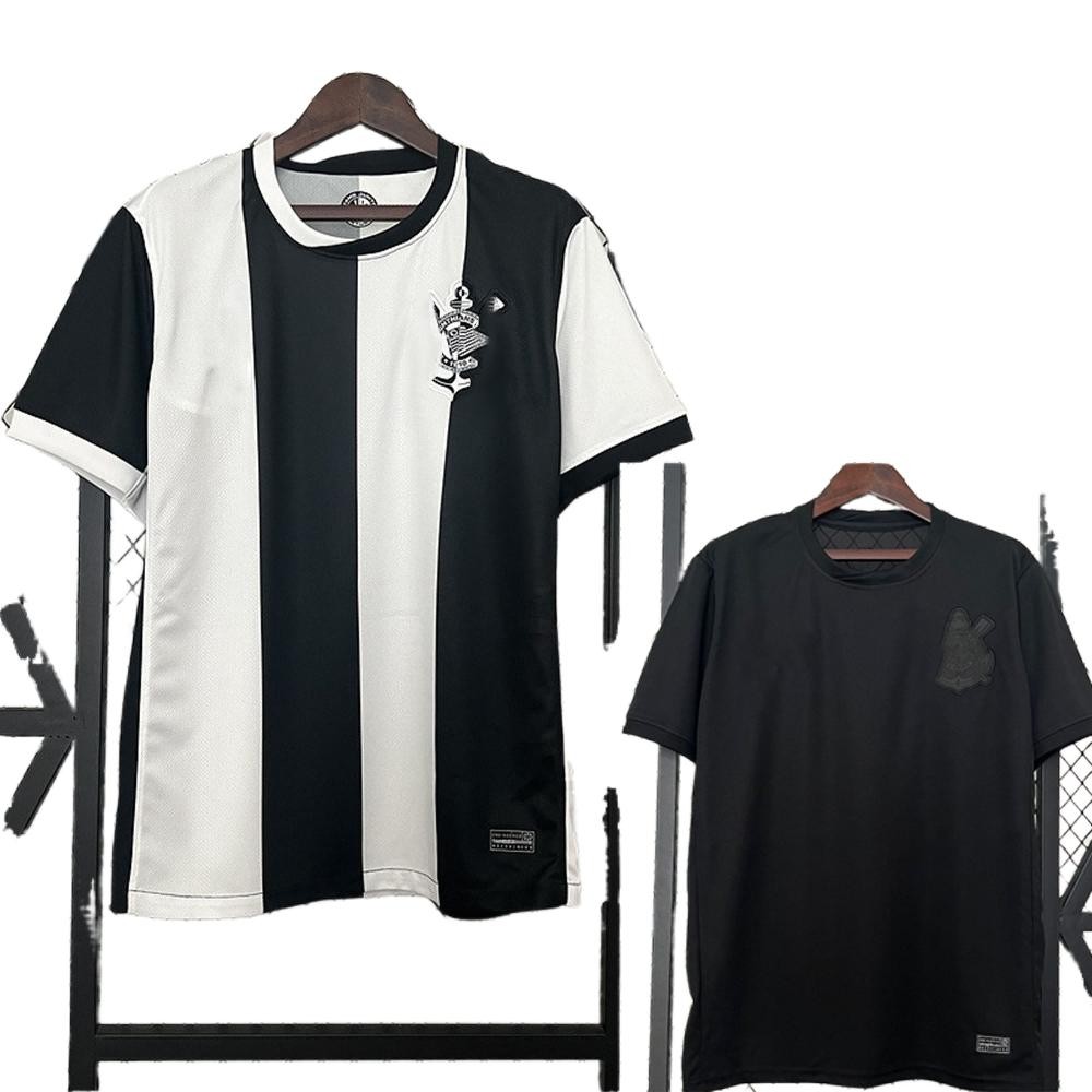 Camisa de Futebol Home Corinthians 2024 FJGM | Shopee Brasil