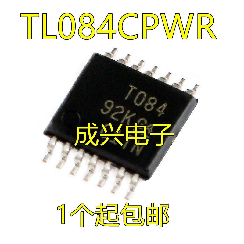 Novo Amplificador Operacional Quad TL084 TL084CPWR T084 TSSOP14 ...