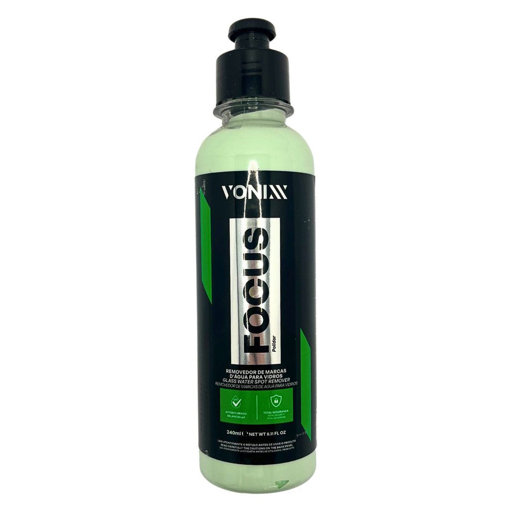 Focus Vonixx Polidor Tira Mancha Chuva Ácida Marca Água 240ml ...