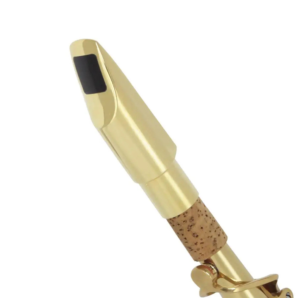 Bocal de Metal Dourado YOUZI para Saxofone Soprano Alto G1 6 Tons ...