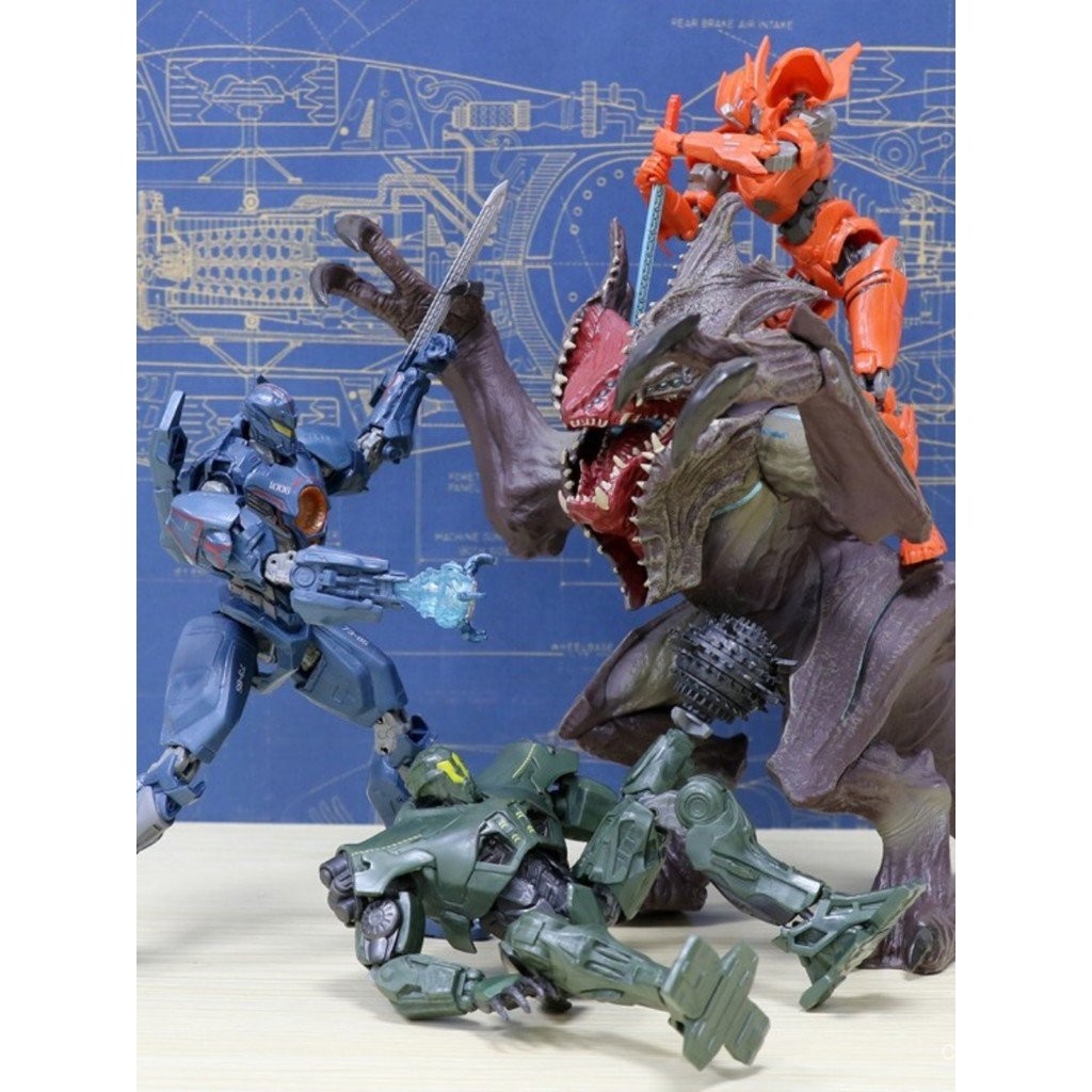Modelo de Mecha DST de Pacific Rim, Figura de Ação Articulada Revenge ...