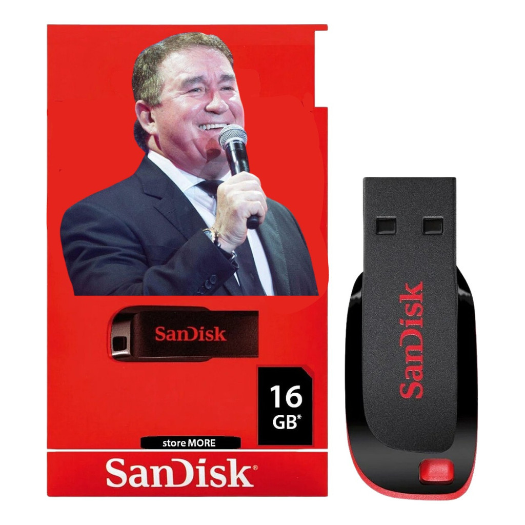 Pen Drive Musical Discografia Completa - Amado Batista | Shopee Brasil