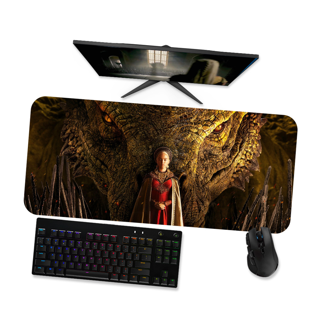 Mouse pad Gamer Grande 60x40 - House Of Dragon Rhaenyra 1 - Mousepad ...