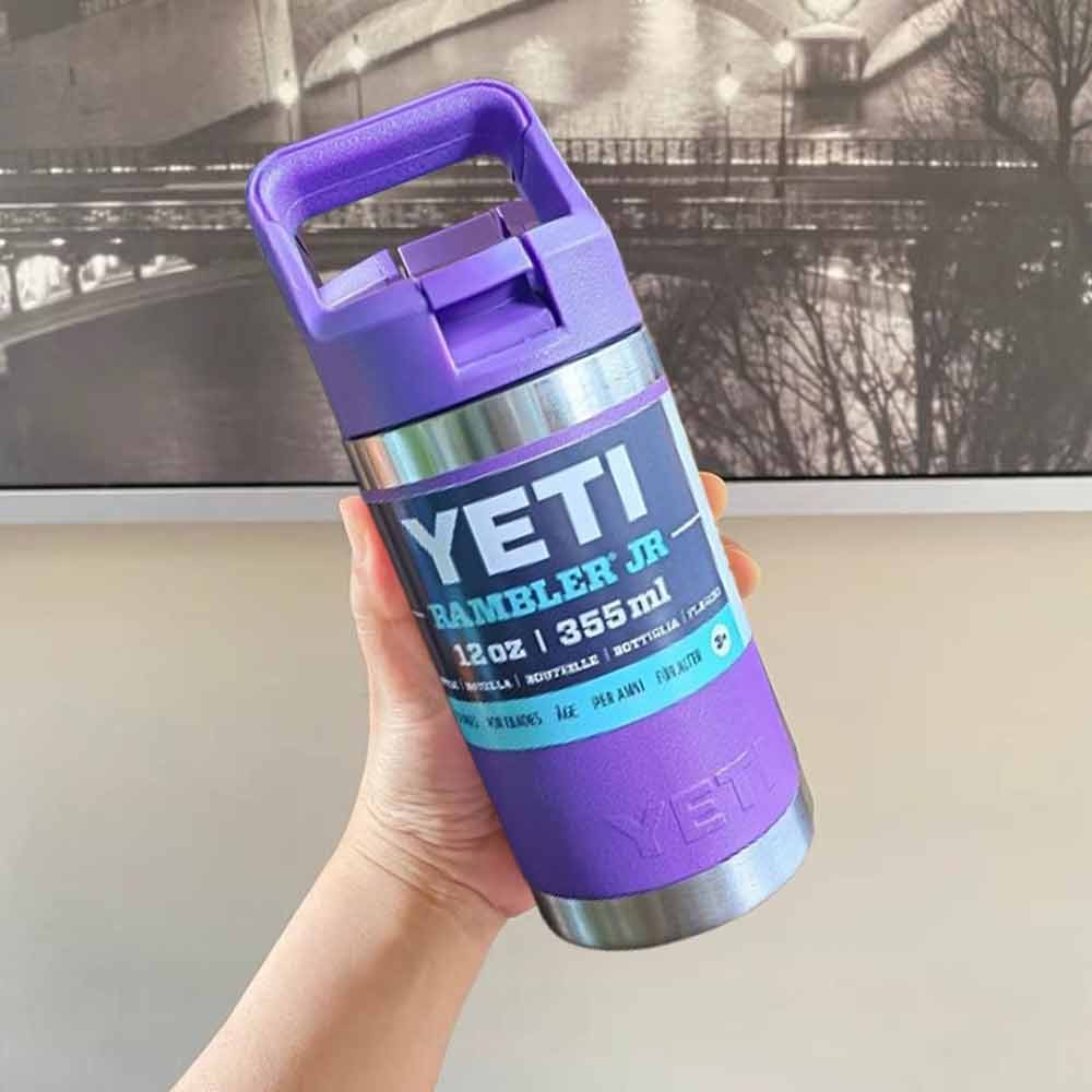 YETI Rambler 12oz Thermos cup with hiking kettle | Shopee Brasil
