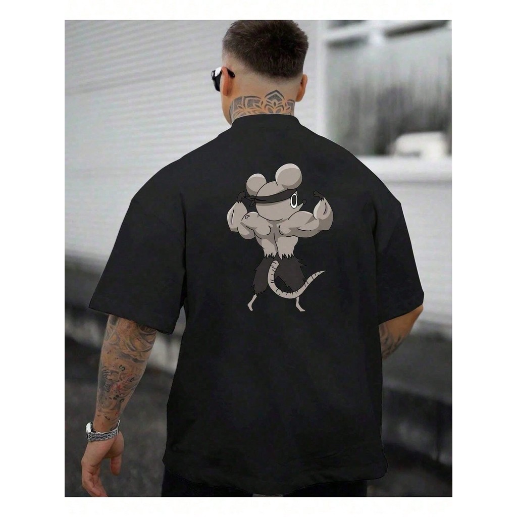 Camiseta Básica Anime Rat Academia Exercicio Rato Gym Maromba Uzui ...