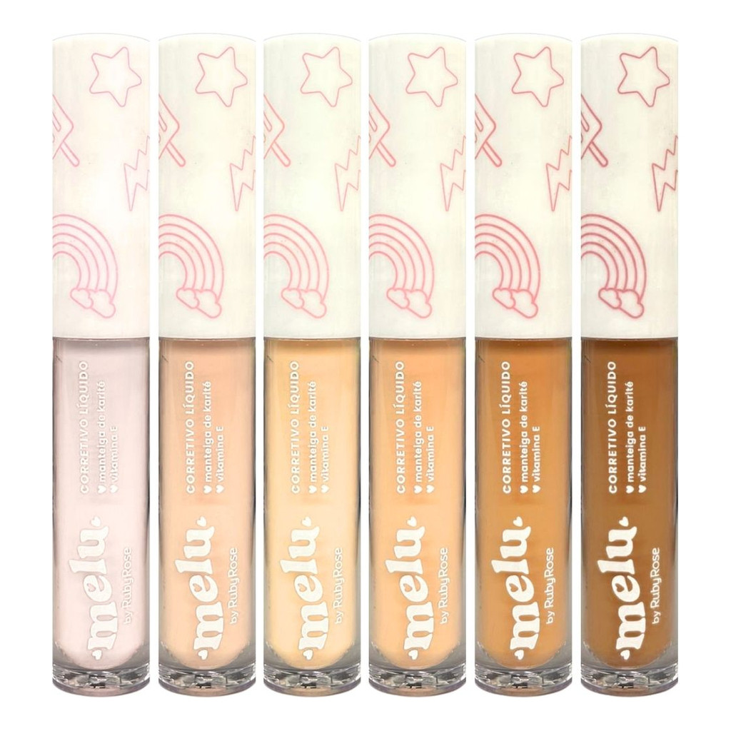 Corretivo Líquido Melu By Ruby Rose Me100 Rr-1800/5 3,5ml | Shopee Brasil