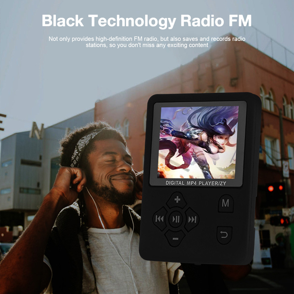 Mini MP4 Player Digital 1.8 " TFT Tela Colorida Leitor De Vídeo De ...