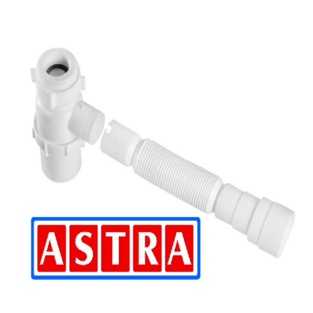 Sifão Copo Sanfonado Universal Branco SSUC Astra - Praticidade e Eficiência para Sua Casa ...