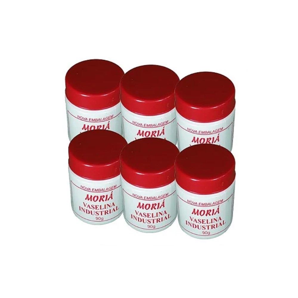 Kit 6 Vaselina Sólida Pasta Lubrificante Industrial 90g | Shopee Brasil