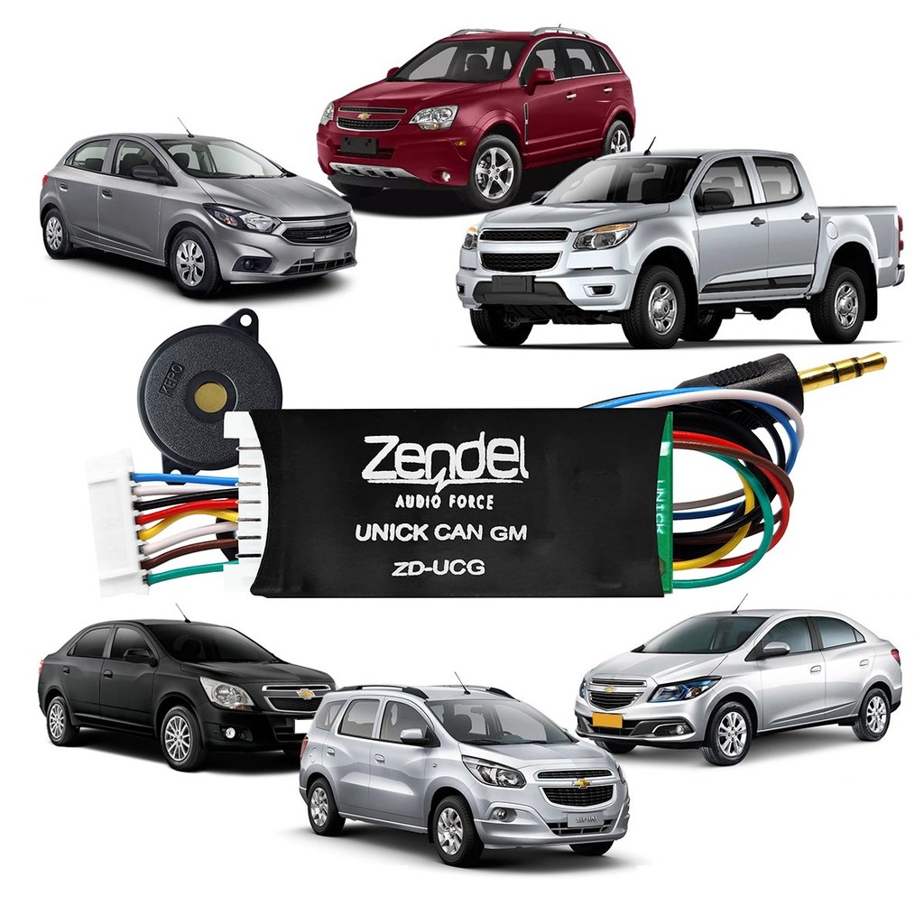 Interface Controle de Volante UNICK CAN GM Zendel | Shopee Brasil