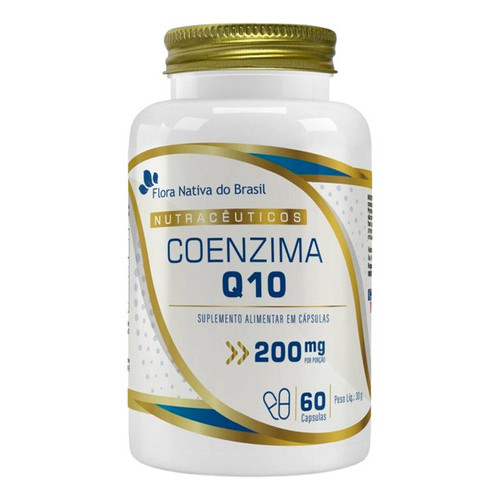 Vitamina Coenzima Q10 200mg 60 Cápsulas | Shopee Brasil