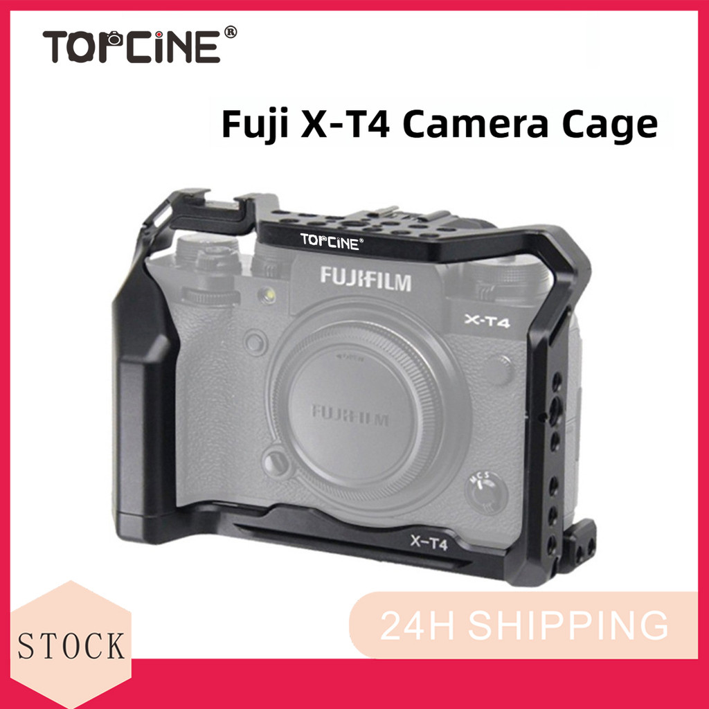 Gaiola XT4 Para Câmera Fuji X-T4 , Completa De Alumínio Com Placa Inferior Arca , Montagem De ...