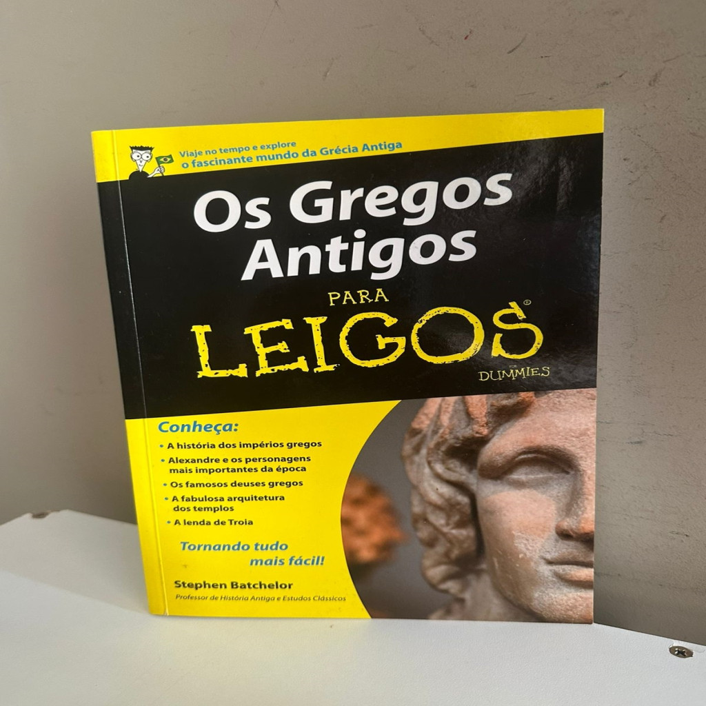 os gregos antigos para leigos autor stephen batchelor | Shopee Brasil
