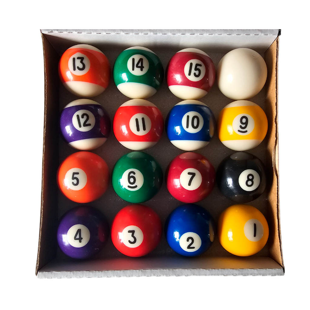 Mini Bolas De Bilhar Snooker Sinuca 38mm 16 Peças | Shopee Brasil