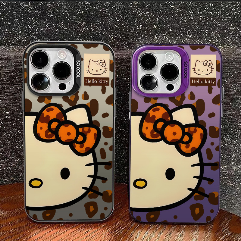 Capa de celular hello kitty leopardo Para Xiaomi Redmi Note 13 12 11 9 ...