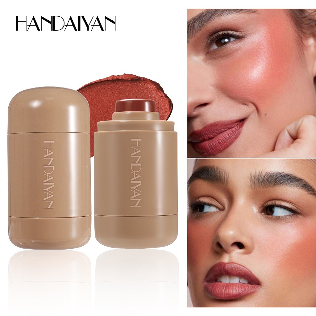 HANDAIYAN Blush Stick Contour Natural Creme De Longa Duração Matte ...