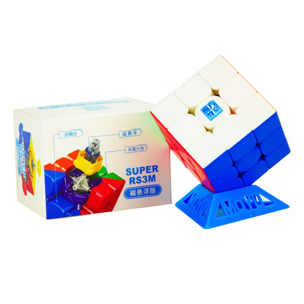 Cubo Mágico 3x3 MoYu Super RS3M 2022 Magnético Maglev Ball-Core ...