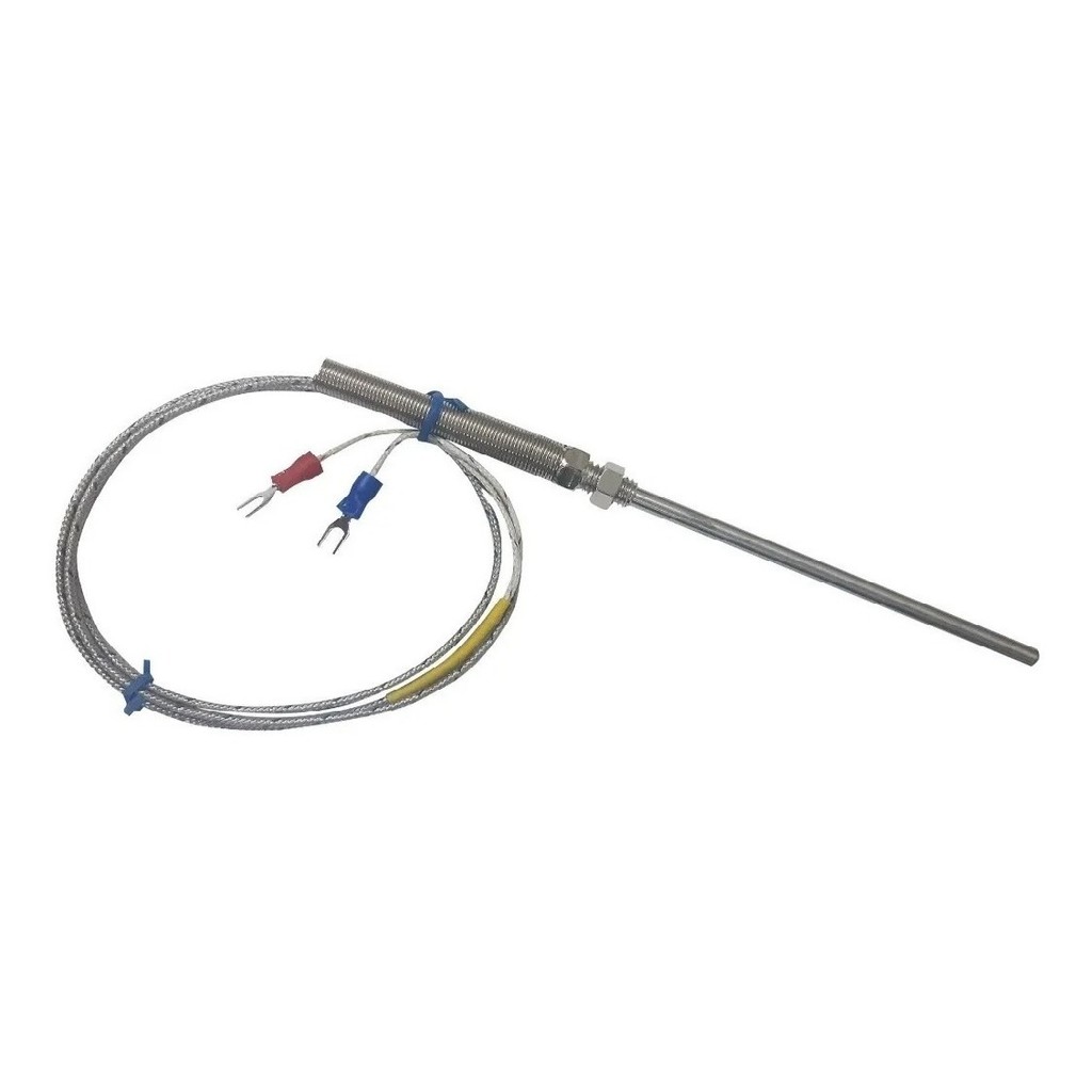 Termopar Sensor Tipo K 100mm Cabo 2 Metros | Shopee Brasil