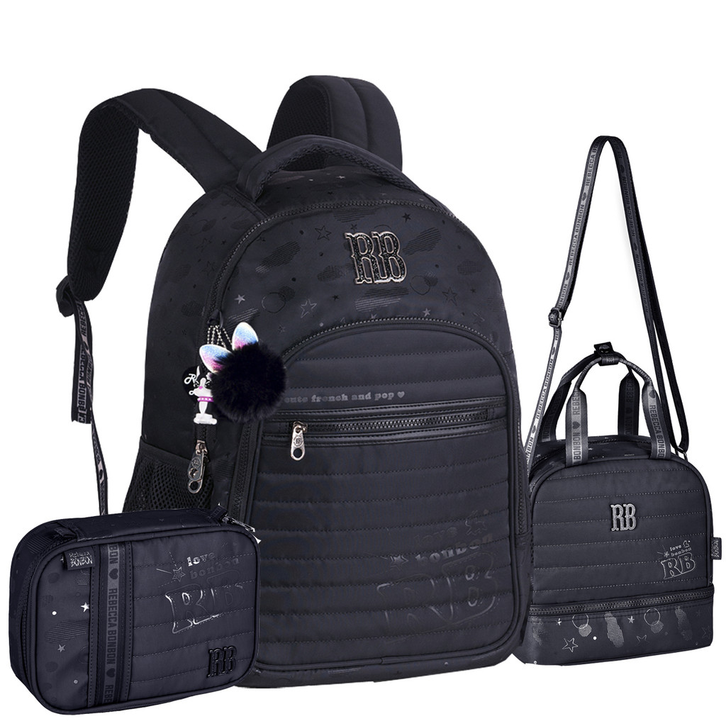 Kit Completo Mochila Costas Rebecca Bonbon RB Envio Imediato | Shopee ...