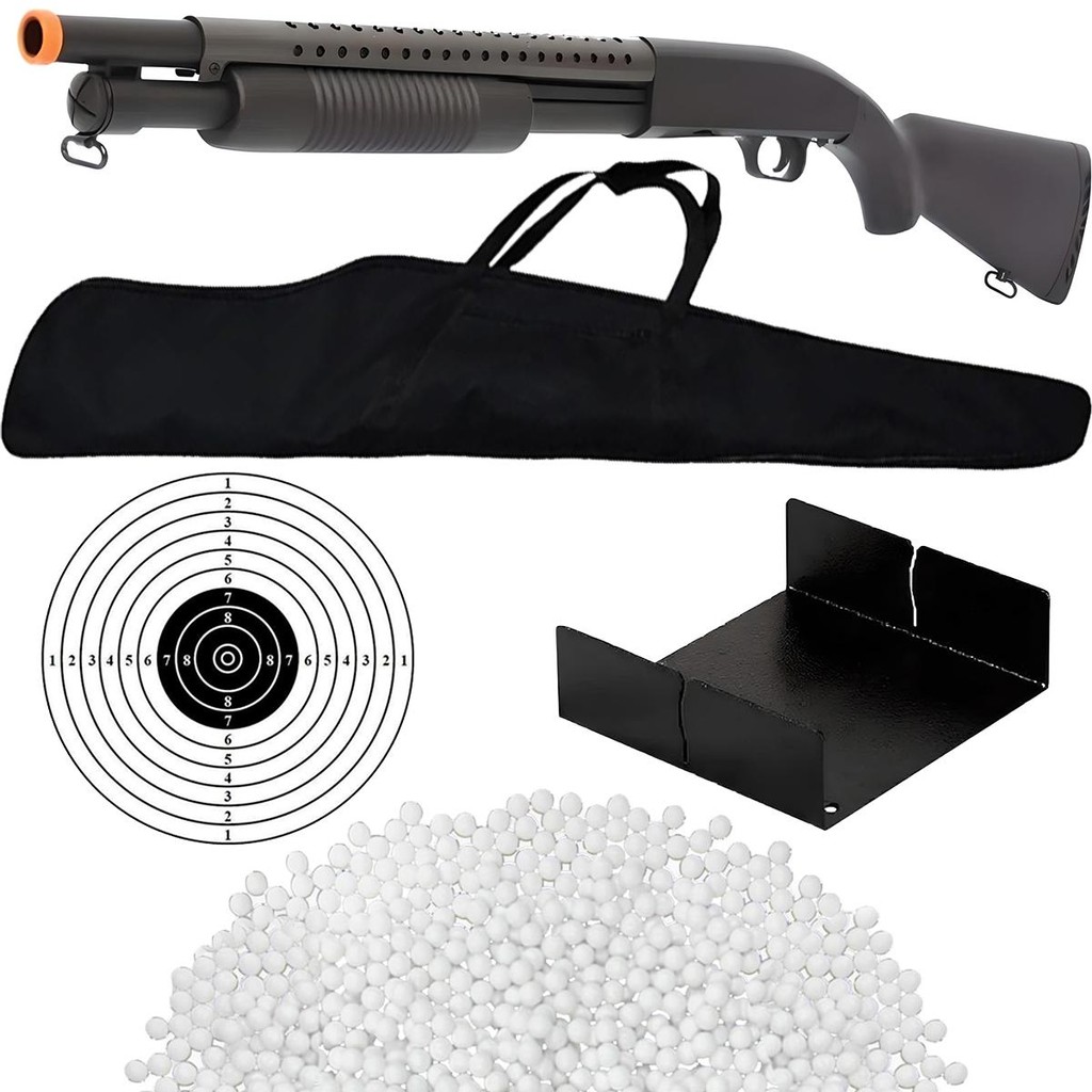 Rifle Shotgun Airsoft M58A Spring 6mm - Double Eagle + 2000 BBs 0,12g ...