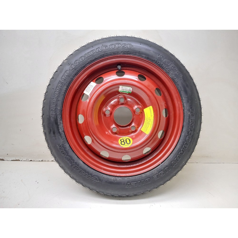 Roda Estepe Fino Aro 15 125 80 Veloster 1.6 2012 529102h910 | Shopee Brasil
