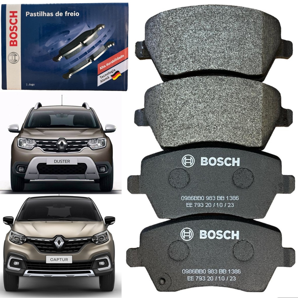 Pastilha De Freio Duster 1.6 2011 2012 2013 2014 2015 2016 2017 2018 ...