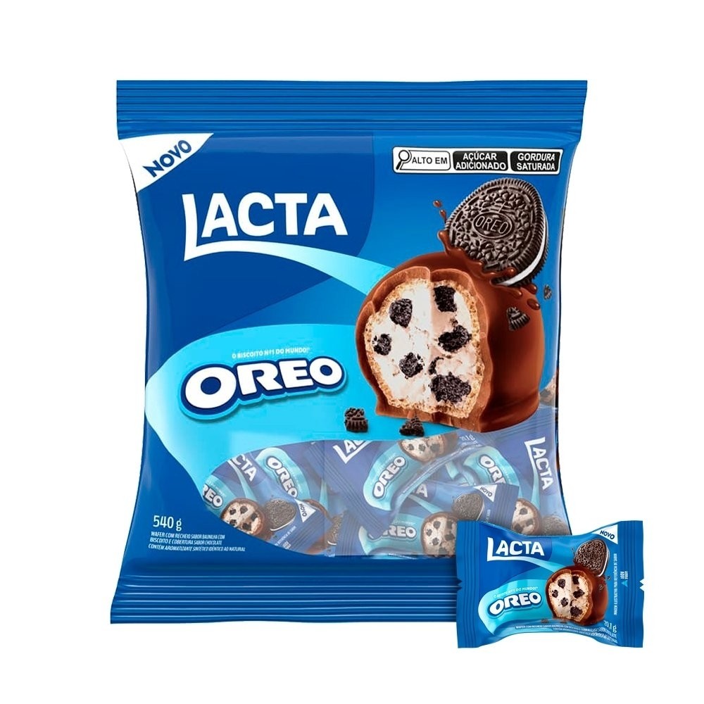 Chocolate Lacta Óreo 540g | Shopee Brasil