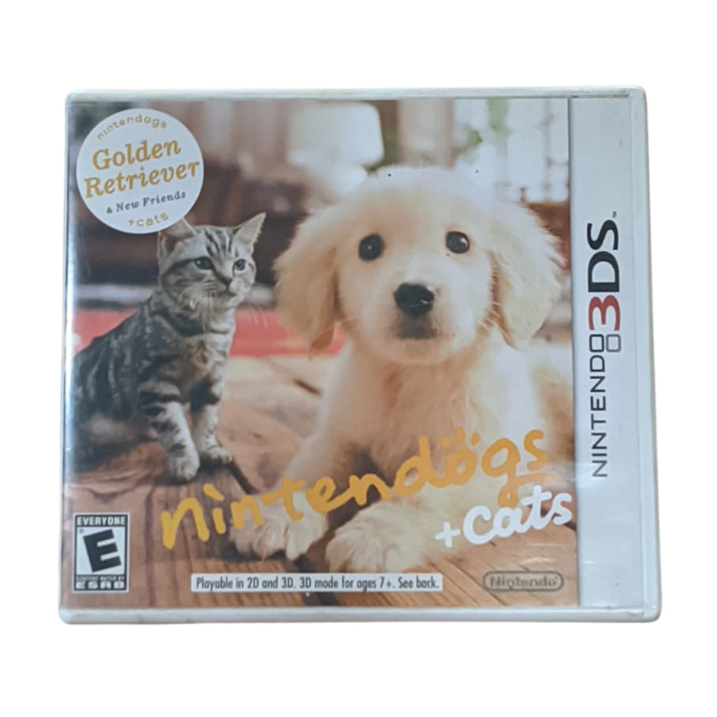 Jogo Nintendogs + Cats Original Nintendo 3DS | Shopee Brasil