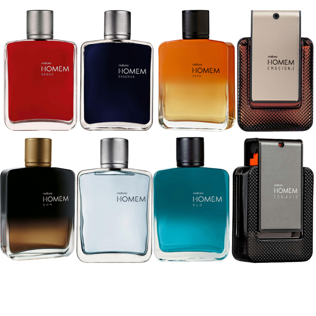 Natura Homem Desodorante Perfume Masculino (Fragrância à Escolha ...