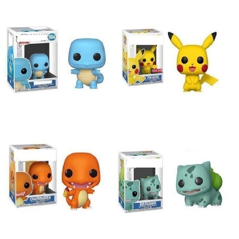 Funko Pop Pokemon Bulbasaur Mewtwo Vulpix Flarecon Pikachu Charmander ...