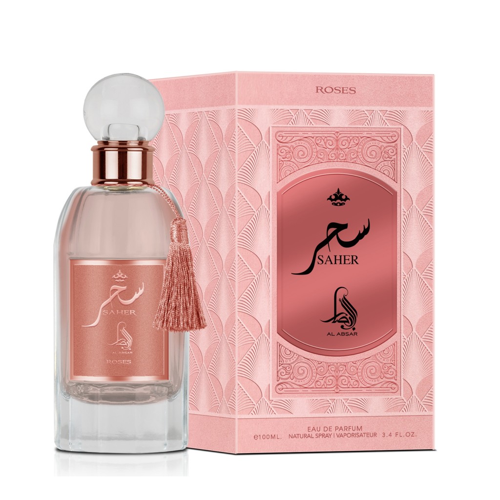 Perfume Al Absar Saher Roses Edp 100Ml | Shopee Brasil