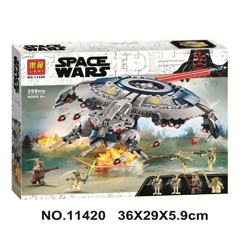 [35] Compatível Lego Star Wars Series Robot Gunship 75233 Boy Montado ...