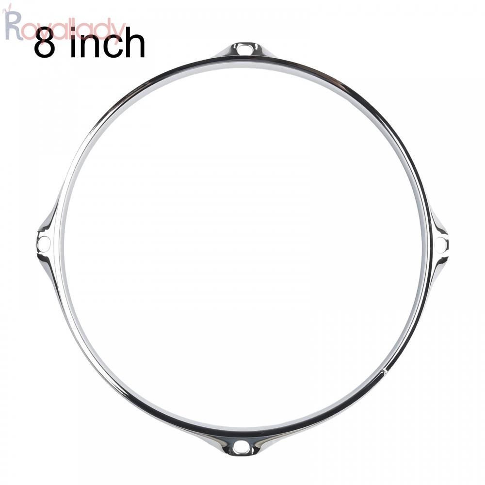 Protetor De Aro Tambor Snare Liga De Zinco Para Tambores De 8 10 12 14 Polegadas Prata | Shopee ...