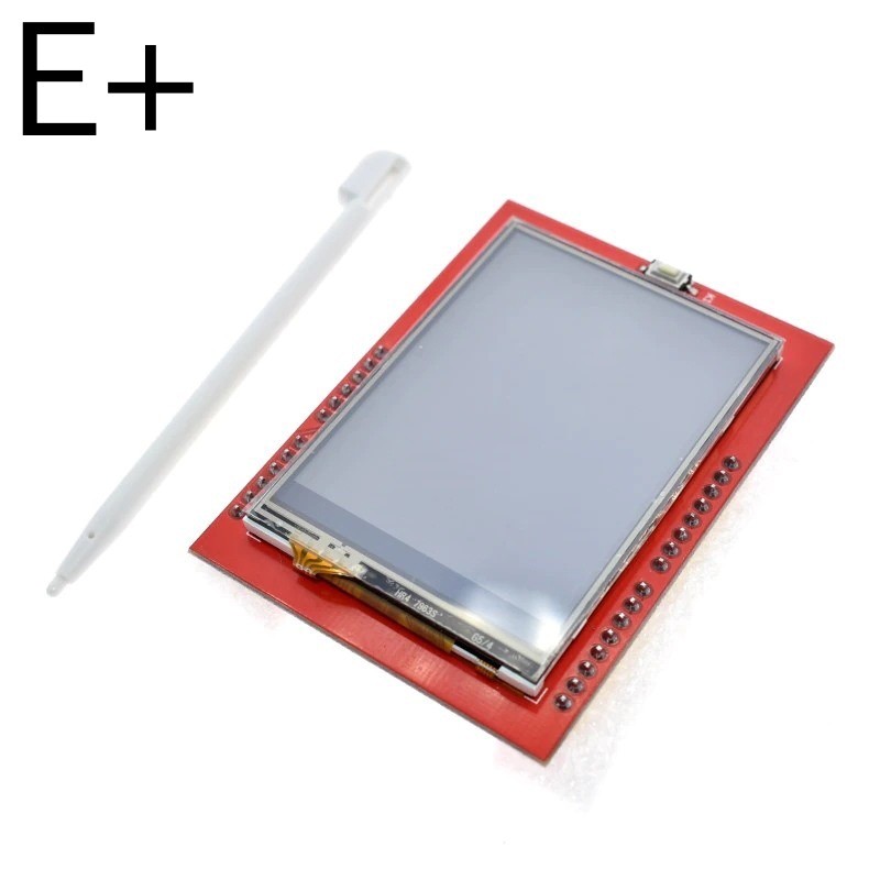 Lcd para Arduino UNO R3 placa módulo LCD TFT 2.4 Polegada TFT LCD suporte de tela com gif Stylus ...